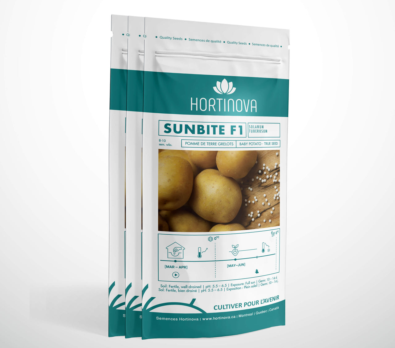 SUNBITE F1 - Baby Potato (True Seed) – HORTINOVA Inc.